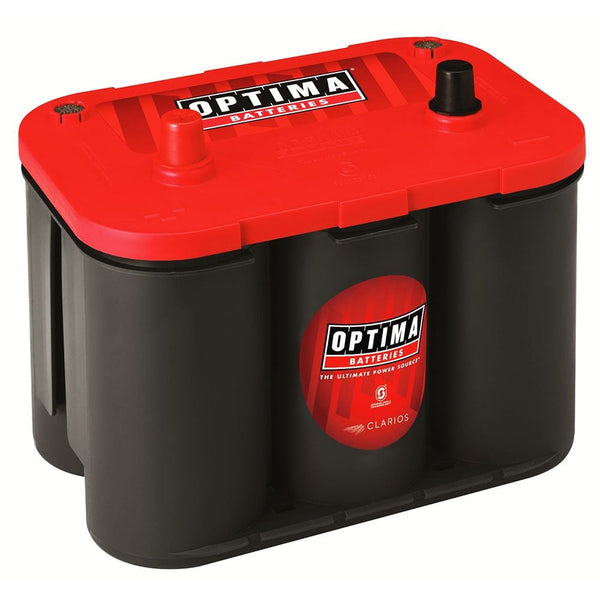 Optima Battery 34 Red Top High Performance Start 12V AGM 800 CCA | Lef